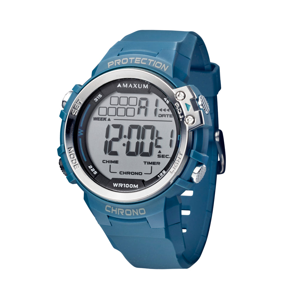 Explorer Blue Digital Watch – Maxum